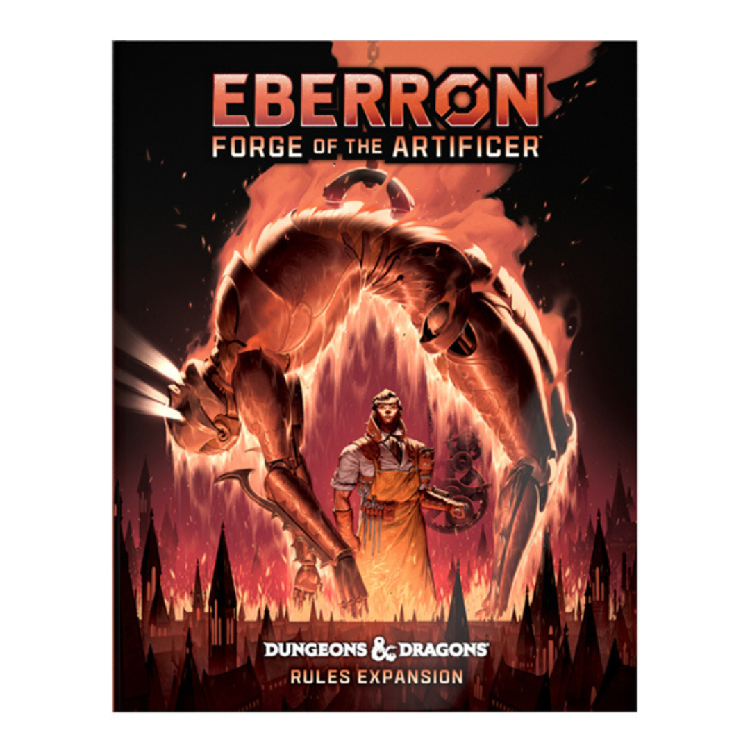 Eberron - Forge of the Artificer - Alt Cover - Dungeons and Dragons ...